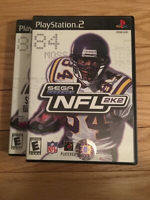 SEGA SPORTS NFL 2K2 - PS2 - COMPLETE WITH MANUAL - FREE S/H - (M) | eBay