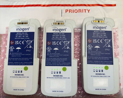 Lot of 3 Inogen G5 or Rove 6 SINGLE BATTERY BA-500 - 3 Batteries ...