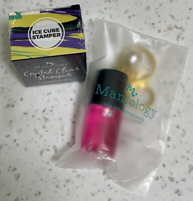 Maniology Keychain and Ice Cube Stamper Polish Polishes Nail Art ...