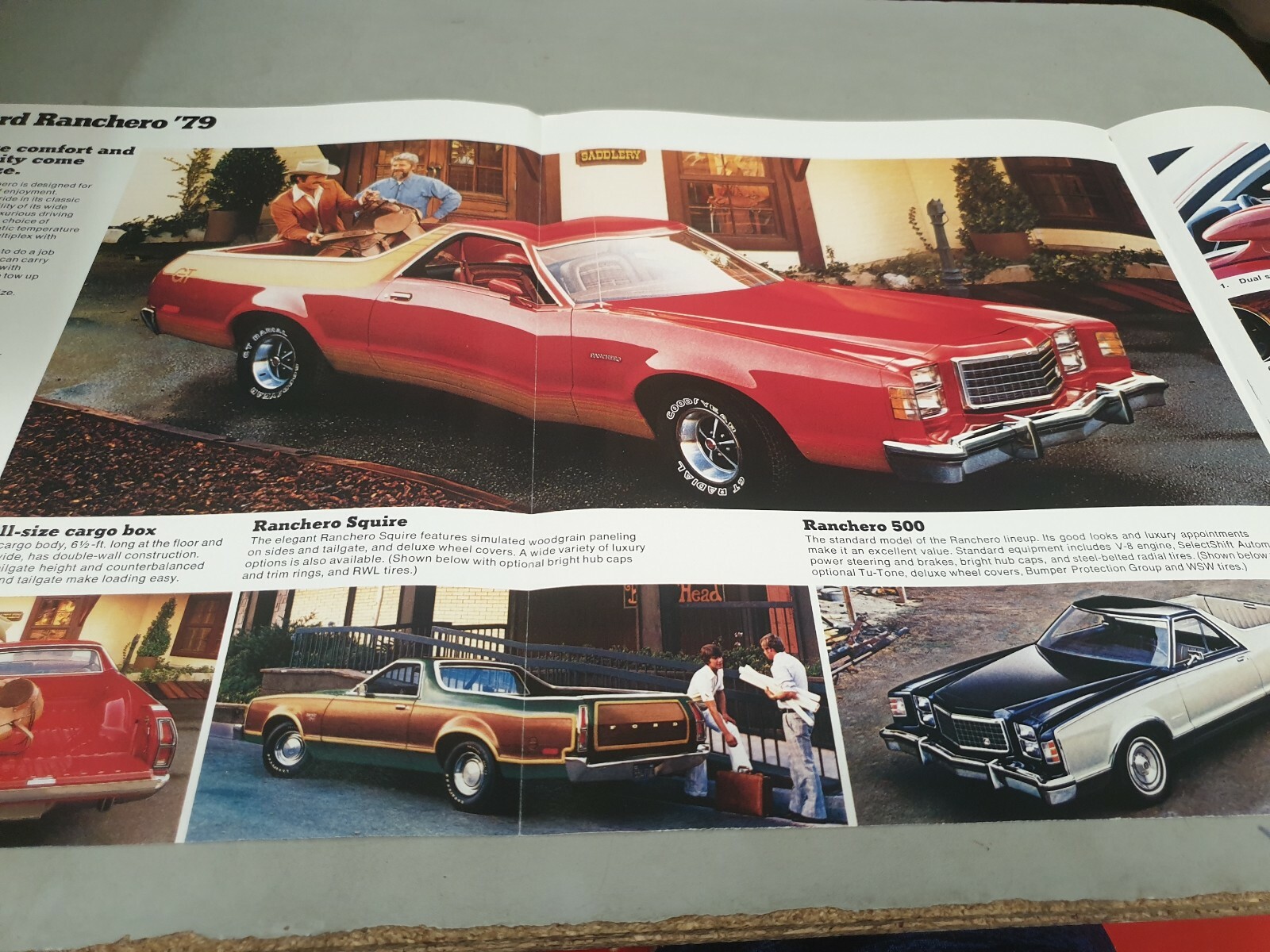 1979 FORD RANCHERO USA Original Sales Brochure | eBay Australia