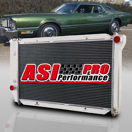 4 Row Aluminum Radiator Fit 1972-79 1975 Ford Thunderbird Ranchero LTD ...