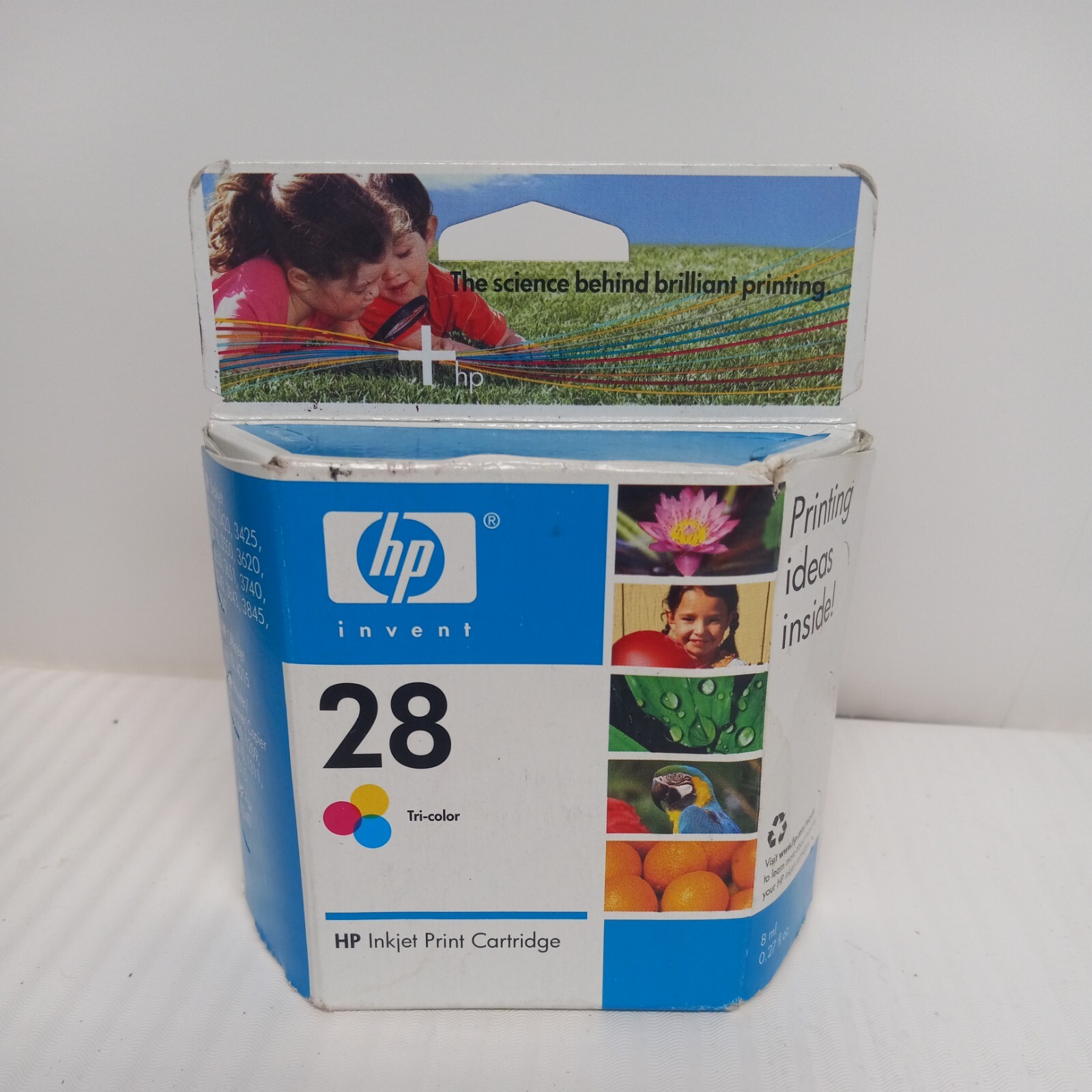 HP Invent 28 Tri-Color Inkjet Print Cartridge C8728AN Option 140--NIB ...