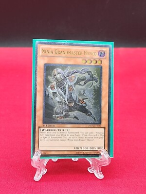 Yu-Gi-Oh! TCG Ultimate Rare Ninja Grandmaster Hanzo ORCS-EN029 1st ...
