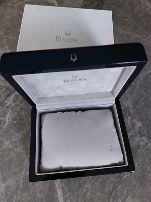 New Bulova Watch Box Original Full Set | eBay UK