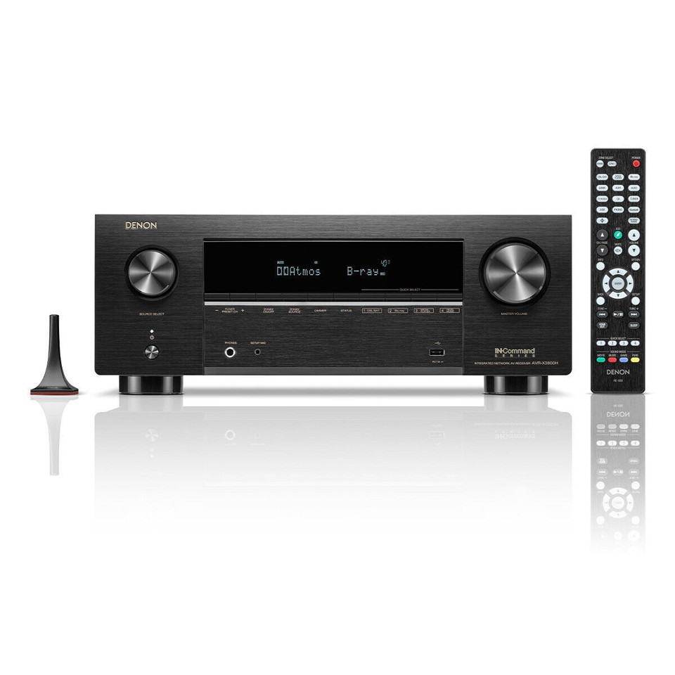 Denon AVR-X3800H 9.4 Channel Home Theater AVR Receiver - OPEN BOX ...
