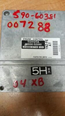 Engine ECM Electronic Control Module By Glove Box Fits 04 SOLARA 262631 | eBay