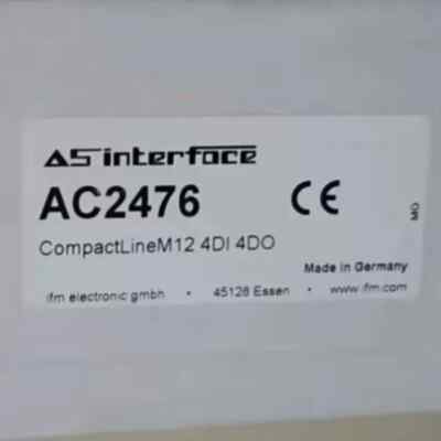 1pcs IFM AC2476 AS-Interface CompactLine Module CompactLine M12 4DI 4DO | eBay