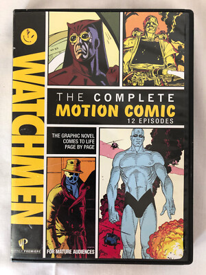 Watchmen - The Complete Motion Comic (2-Disc DVD Set 2009) 12 Episodes ...