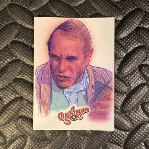2024 CRYPTOZOIC A CHRISTMAS STORY 40TH ANN. BERGREN SKETCH CARD "THE ...