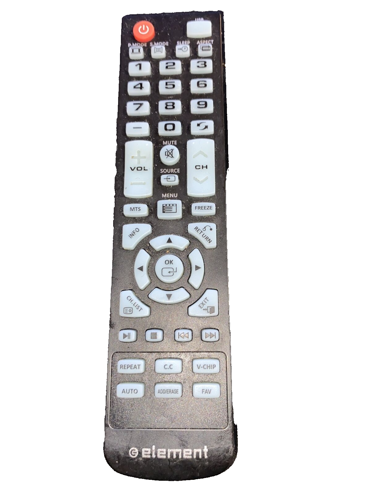 GENUINE ELEMENT XHY353-3 TV REMOTE CONTROL ELEFW504A ELEFW247 ELEFW328 ...