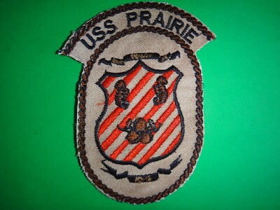 US Navy Destroyer USS PRAIRIE (AD-15) Patch | eBay