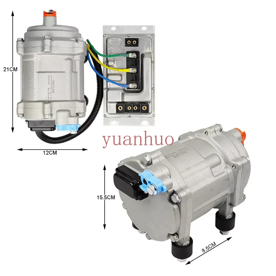 12V Vehicle A/C Kit Split Air Conditioner Fit Cab Truck Bus RV Caravan ...