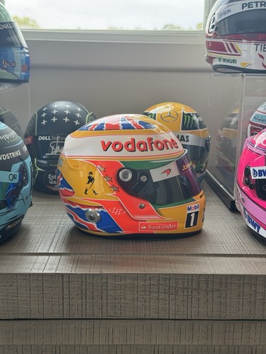 Lewis Hamilton 2011 Signed Silverstone Helmet 1:2 | eBay