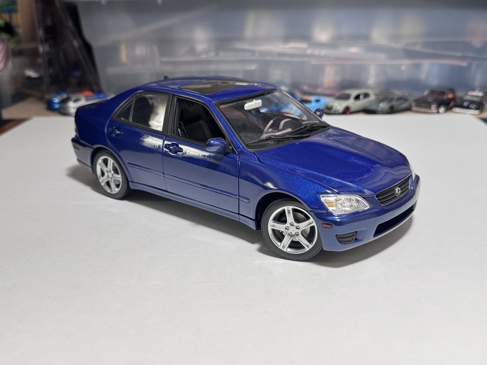 1:18 Autoart Lexus Is300 Blue Diecast Model Car | eBay