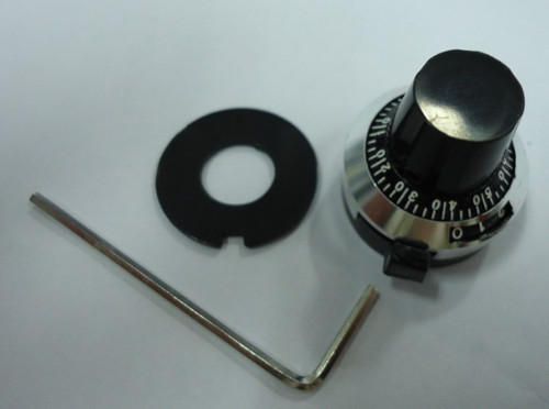1PCS 3590S 6.35mm Potentiometer Precise Dial knob lockable Hat | eBay