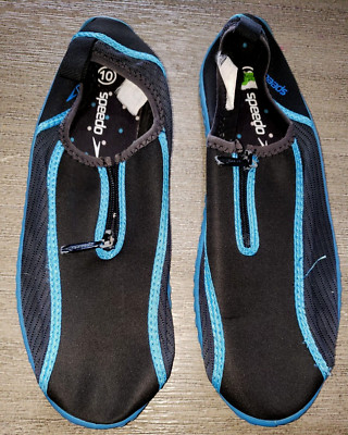 men women black blue SPEEDO BEACH POOL WEAR SHOES zipper tops | eBay