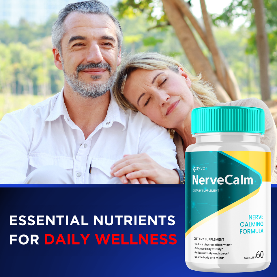 NerveCalm Advanced Nerve Support Formula Nerve Calm Vitamin 60 Capsules ...