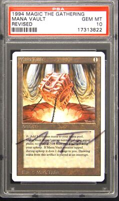 1994 MTG REVISED MANA VAULT PSA 10 | eBay