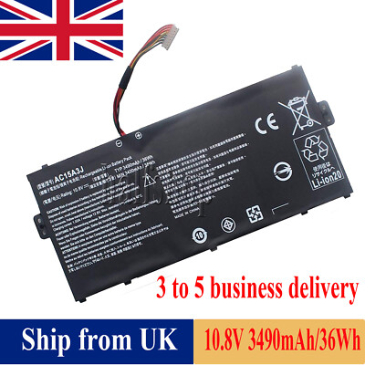New AC15A3J Battery for Acer Chromebook R11 CB5-132T CB3-131 C738T 11 ...