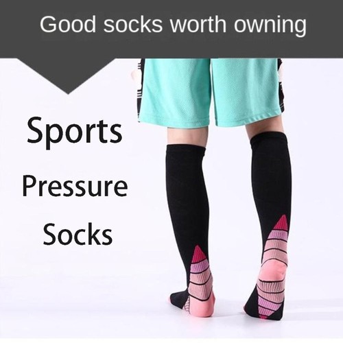 Gradient Color Compression Socks Physical Exercise Fitness Socking ...