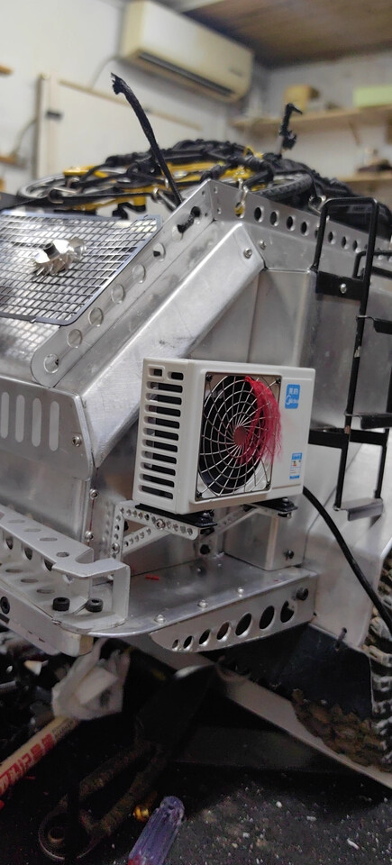 New 1/12 Miniature Air Conditioner Toy Machine Model For 6" Action ...