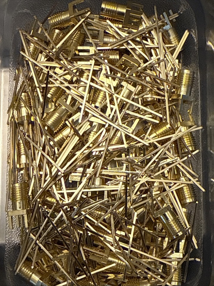 Gold Scrap Pins 105 Grams Excellent Gold Recovery 24KT Gold High Yield ...