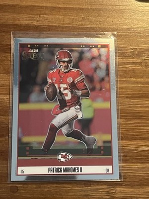 2025 Panini Select Football Score Select Throwback Patrick Mahomes II ...