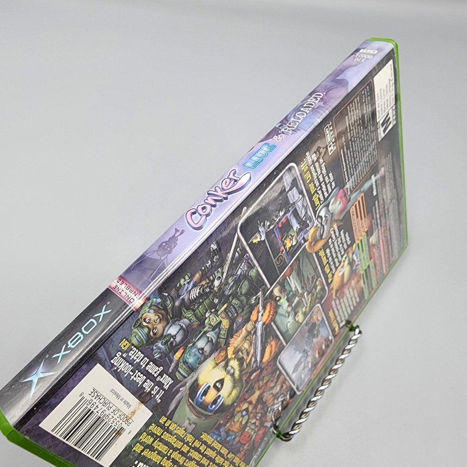 Conker: Live & Reloaded (Original Microsoft Xbox, 2005) Case ONLY / No ...