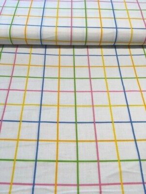 MULTI GRAPH FABRIC - INTERNATIONAL PRINTWORKS VINTAGE RETRO | eBay