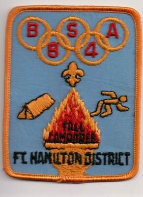 Dan Beard Council, Ohio, Fort Hamilton District 1984 Fall Camporee ...
