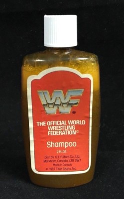 WWF Shampoo 1987 RARE!!! | eBay