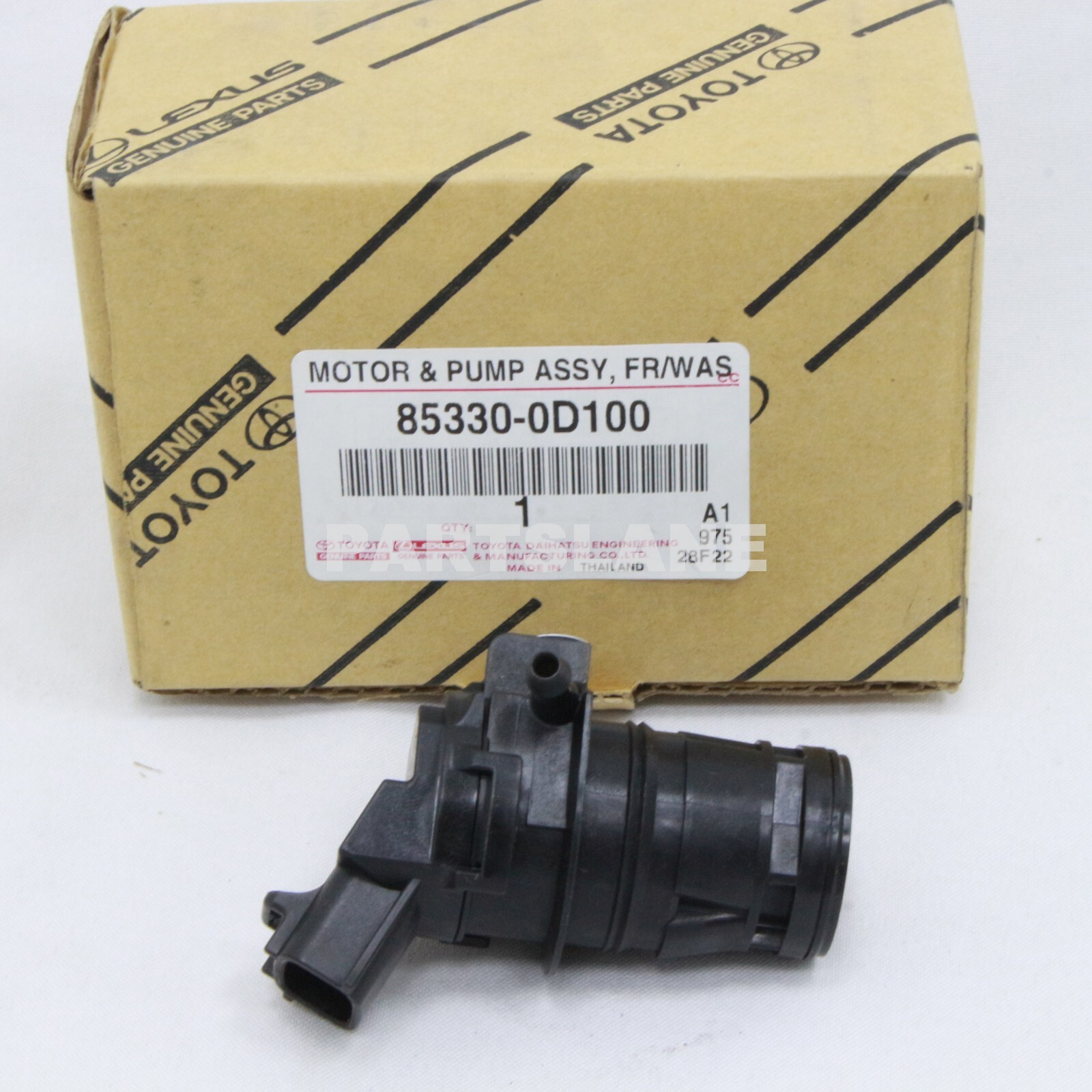 Toyota Hilux Fortuner Yaris Corolla OEM Windshield Washer Motor Pump ...
