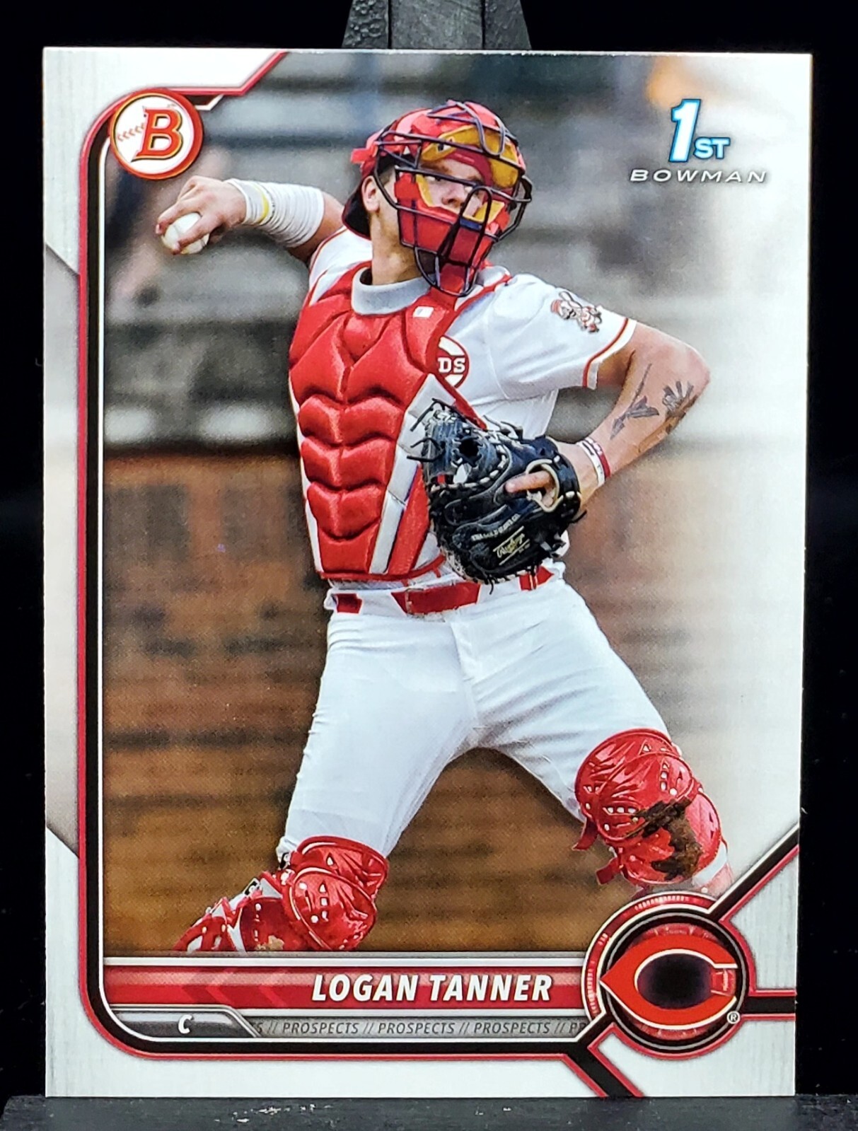 2022 Bowman Draft Logan Tanner 1st Bowman Paper Prospect BD-55 Reds A469 | eBay