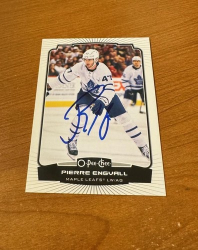 PIERRE ENGVALL Autographed 2022-23 O-Pee-Chee IP AUTO SIGNED In Person ...