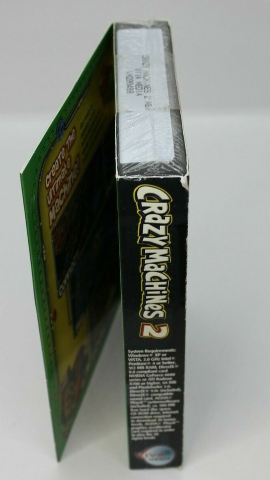 Crazy Machines 2 MBX New Wacky Contraptions PC CD-Rom Game 838639002283 ...