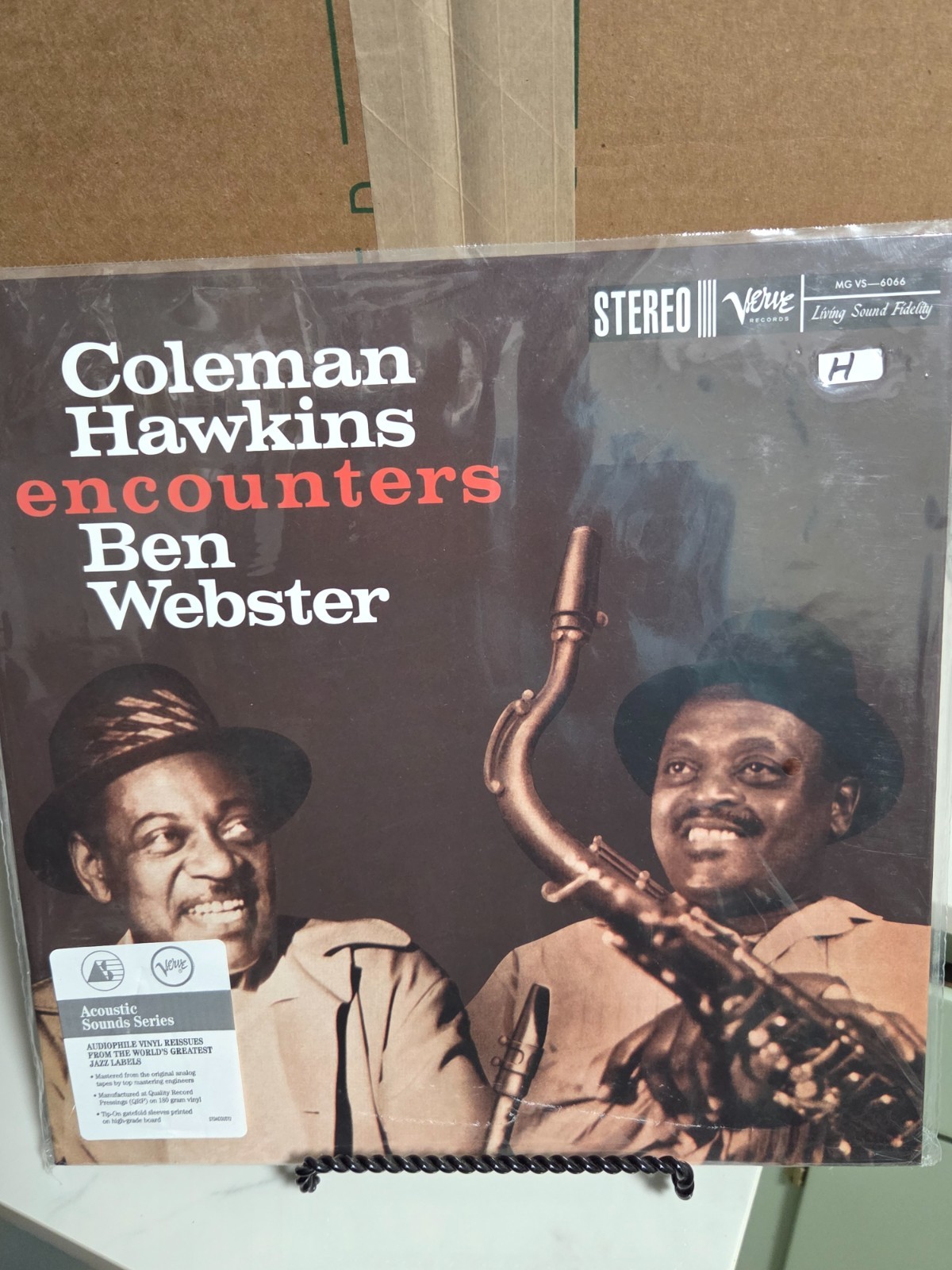 Coleman Hawkins-Encounters Ben Webster-Verve Acoustic Sound Series-180 ...