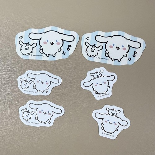 Sanrio Cinnamoroll Nagano Sticker Set Water Resistant Stored in Bag New ...