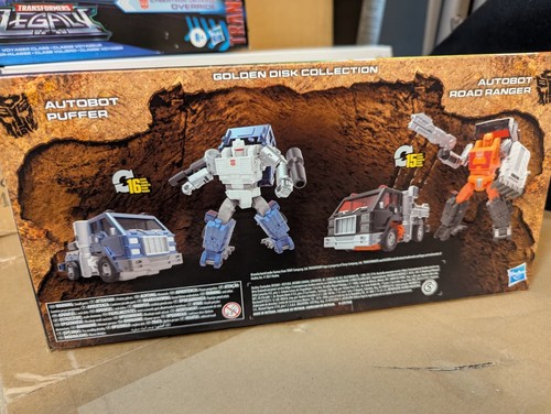 Transformers Kingdom War for Cybertron Golden Disk Coll Puffer & Road ...