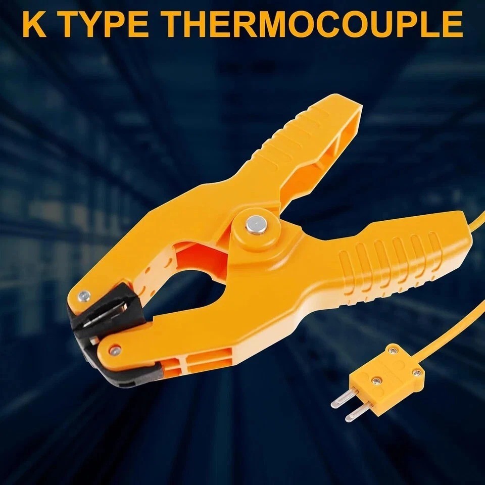 Fieldpiece Pipe Clamp Yellow Ht 05 K Type Thermocouple Sensor ...