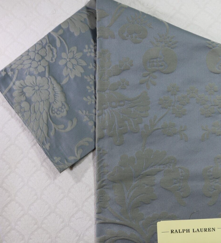 Ralph Lauren 24"x26" Fabric Remnant "Ryders Cove Damask" Color, Patina ...
