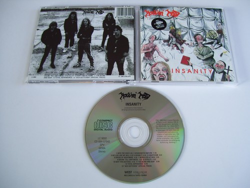 HOWLIN MAD Insanity CD 1990 MEGA RARE OOP THRASH ORIGINAL 1st PRESSING ...