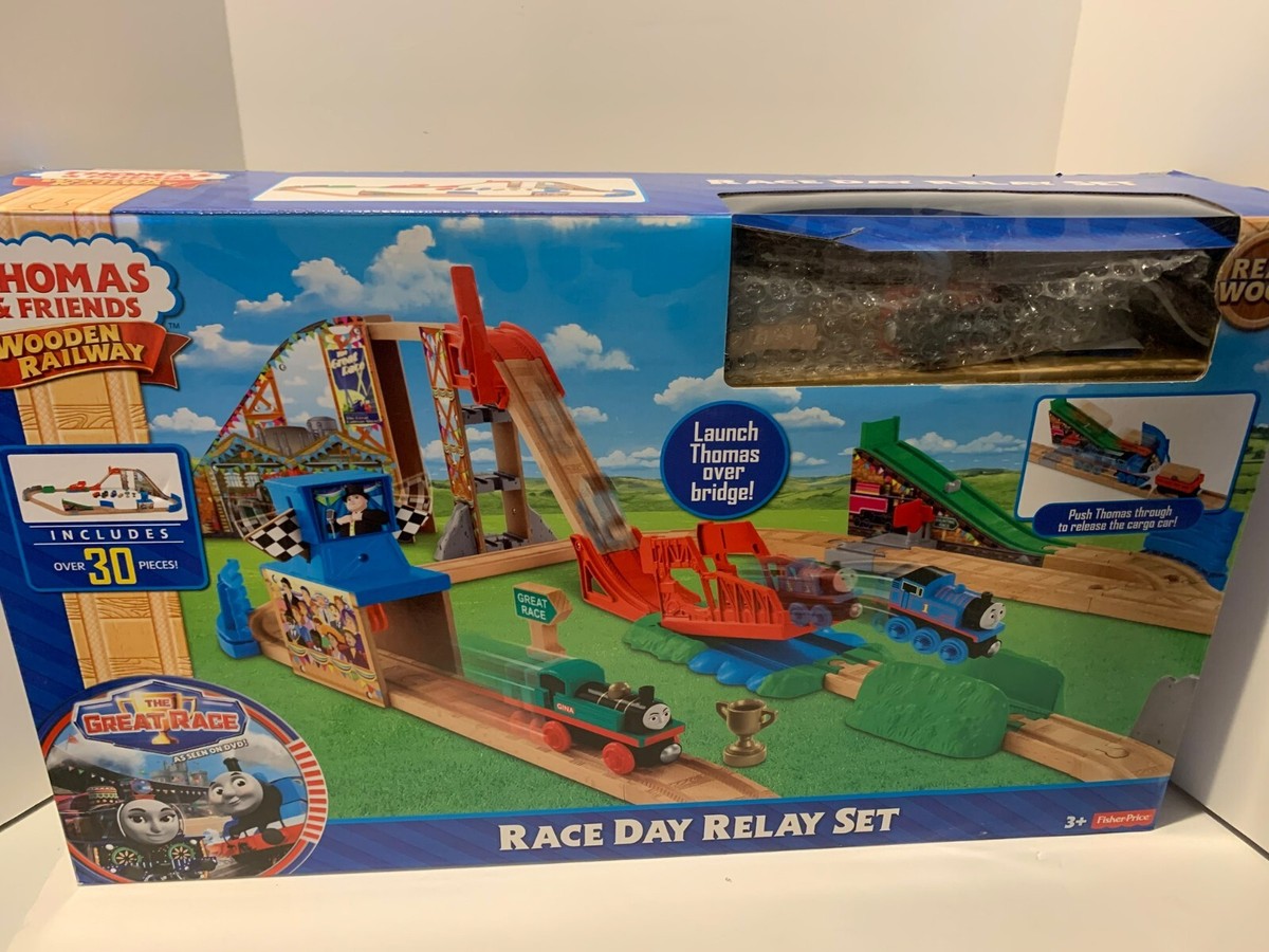 Fisher-price Thomas Race Day Relay Set Learning Development