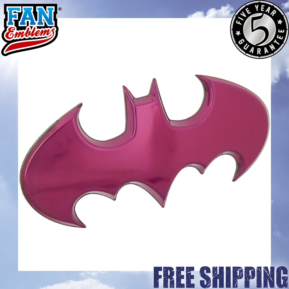 Pink Batman Symbol Printable Batman Themed 3D Printed Wall Light Add A