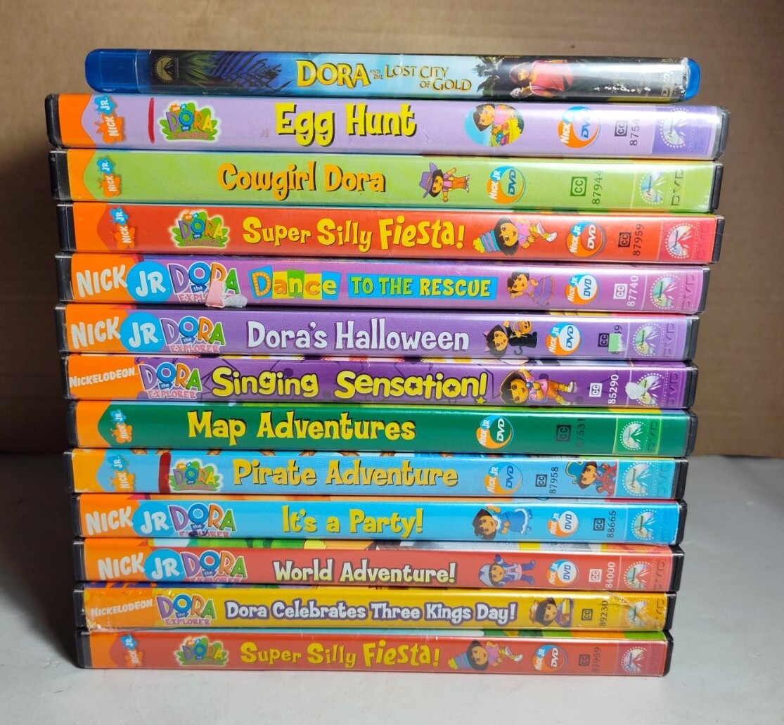 13 DORA THE EXPLORER Kids DVD'S Blu Ray Nick | Grelly USA