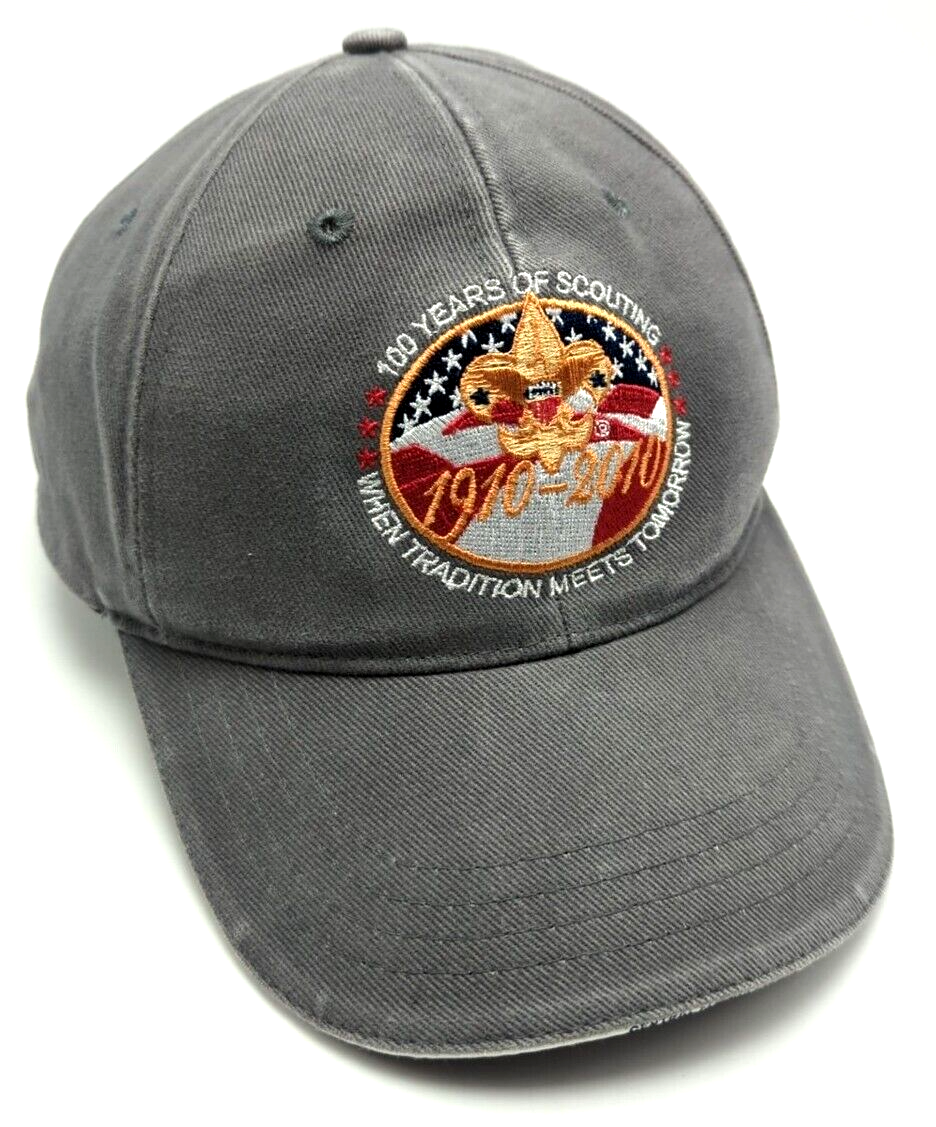 BOY SCOUTS 100th ANNIVERSARY CENTRAL FLORIDA COUNCIL gray adjustable ...
