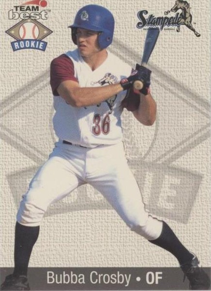 1999 Team Best Rookies - #15 Bubba Crosby (RC) for sale online | eBay