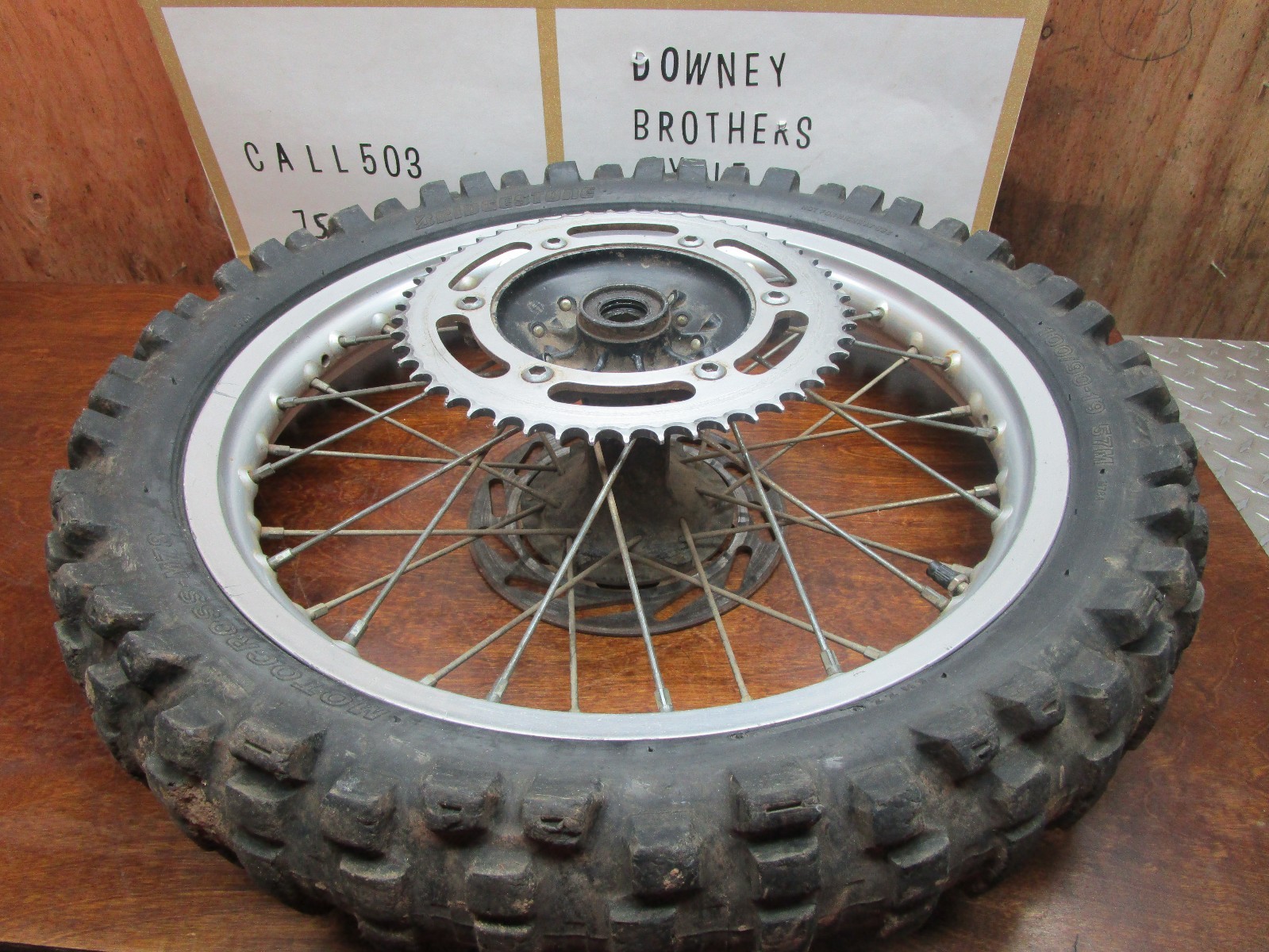 YZ 125 YAMAHA * 1989 YZ 125 1989 REAR WHEEL | eBay