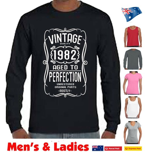 41st Birthday 41 Years Old Gift Present T Shirt Vintage Aged To ...