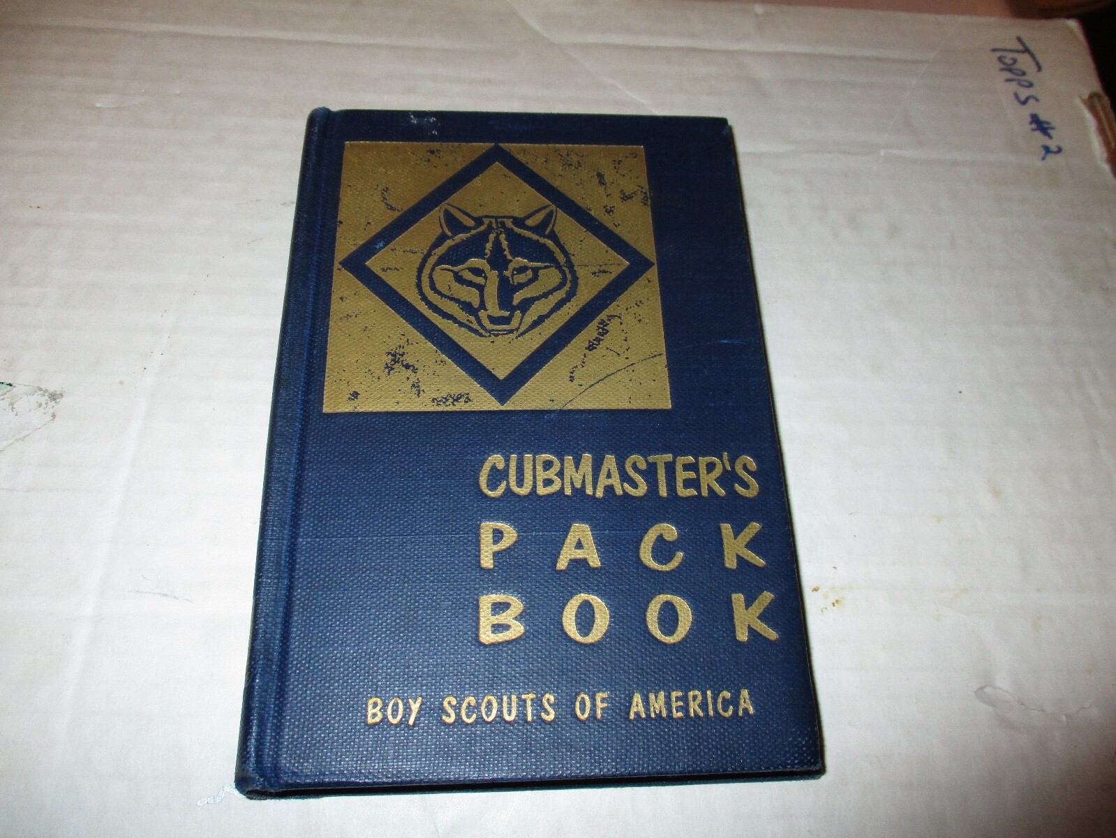 Cubmaster's Pack Book BSA Boy scouts of America Copyright 1954 Hard ...