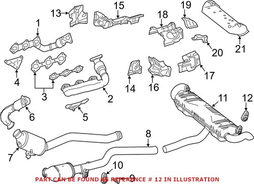 Mercedes-Benz 1664920044 Genuine OEM Rear Muffler Bushing for sale ...